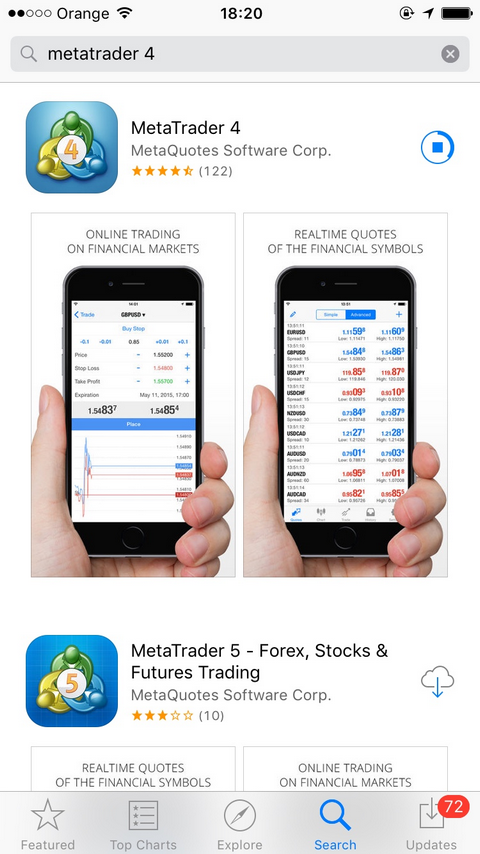 How to install MetaTrader 4 on iPhone – Octa guide